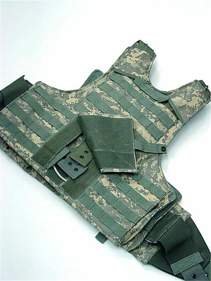 Molle CIRAS Tactical Vest Airsoft Paintball Combat Vest W/Magazine ...