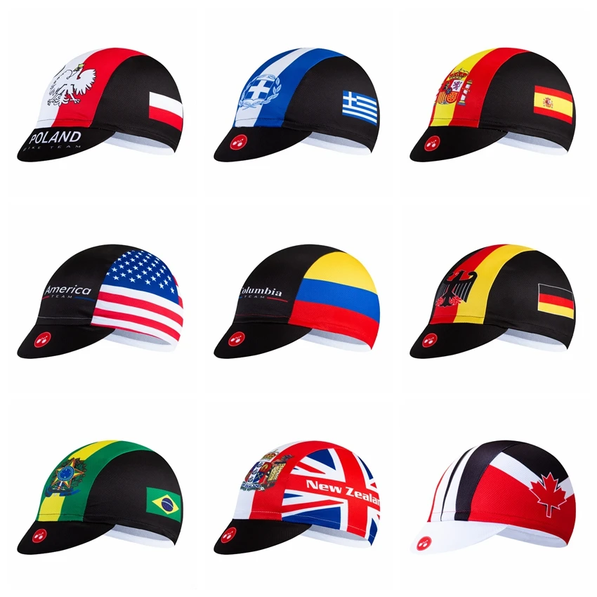 Spain-US-Cycling-Caps-Men-Road-MTB-Bike-Bicycle-hats-HeadWear-Sun-UV ...