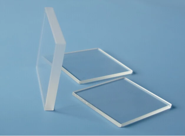 Thin clear quartz glass plate 10*10*0.5mm quartz substrate|substrate ...