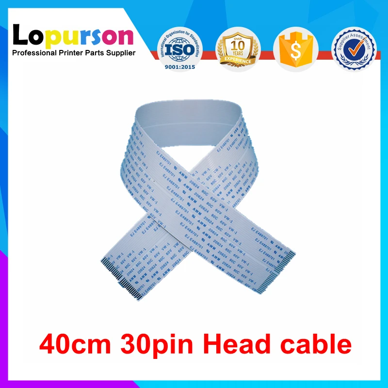 40cm 30pin dx5 head cable for galaxy UD161 UD181 UD211 UD2512 UD3212 ...