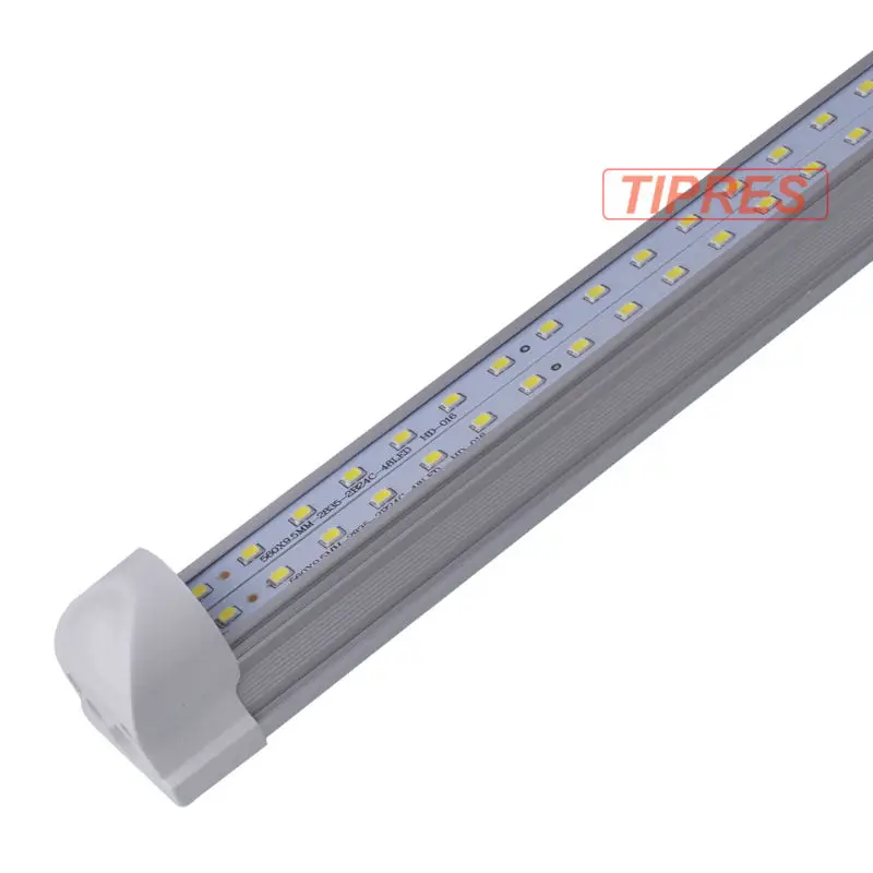 2 Pack 20W T8 LED Tubes 2Ft LED Integrated Tube Lights Double Strips ...