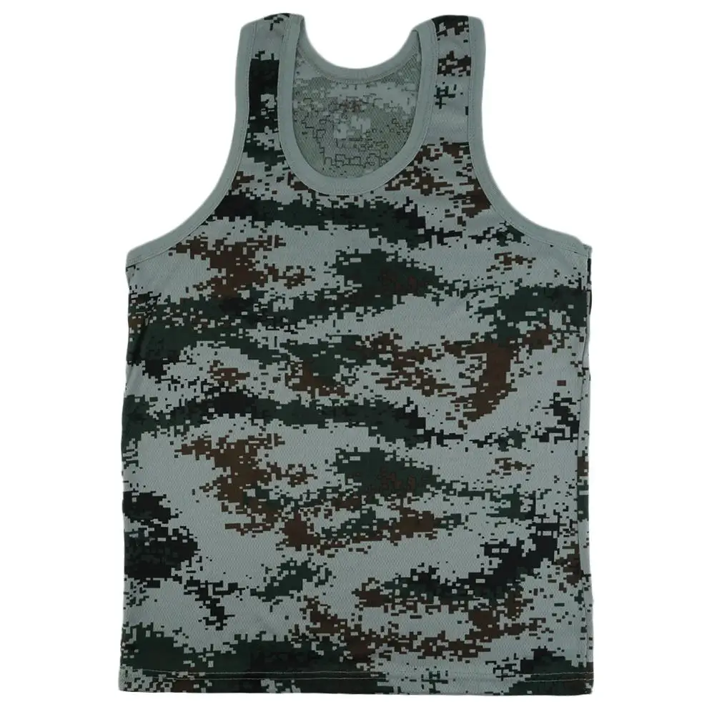 Buy Fashion Military Style Men Vest Camouflage Tank