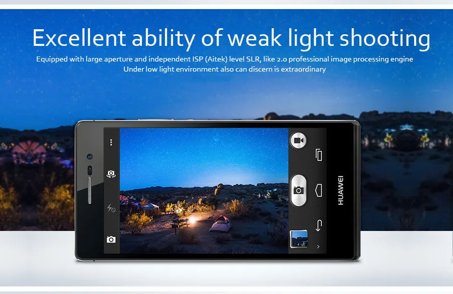 2021 Original Huawei Ascend P7 4G LTE Cell Phone 2GB RAM 16GB ROM Kirin ...