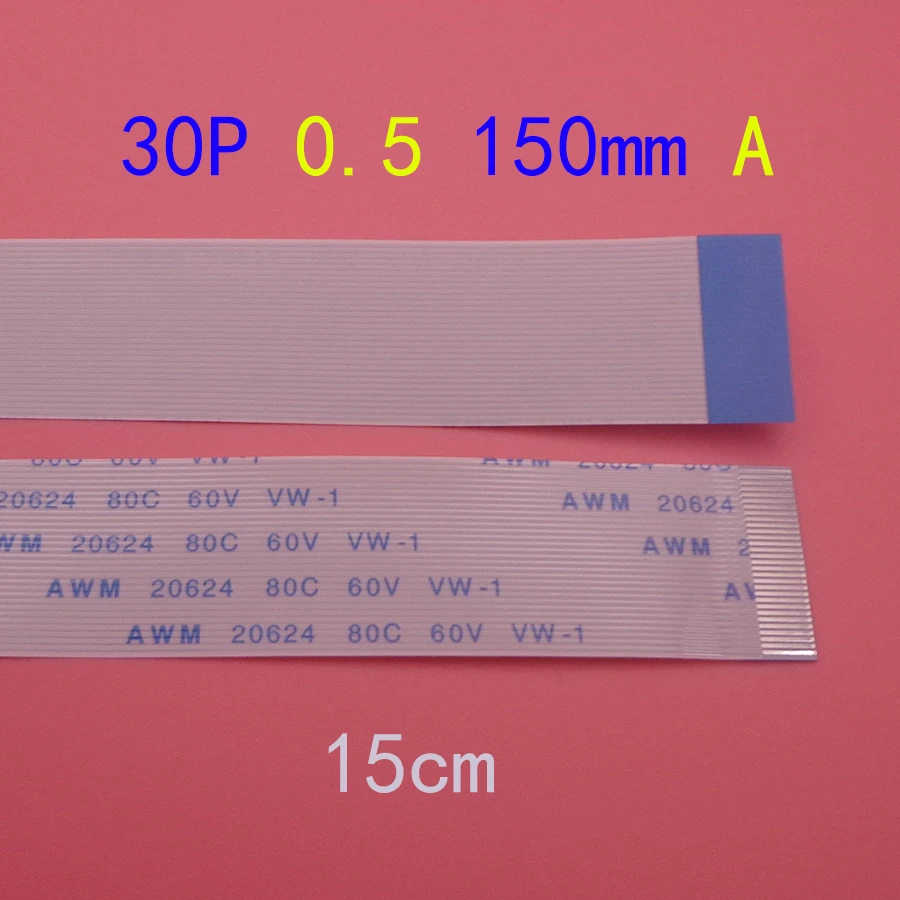 30pin FFC FPC flat line flexible cable 0.5mm pitch 30 pin A Forward ...