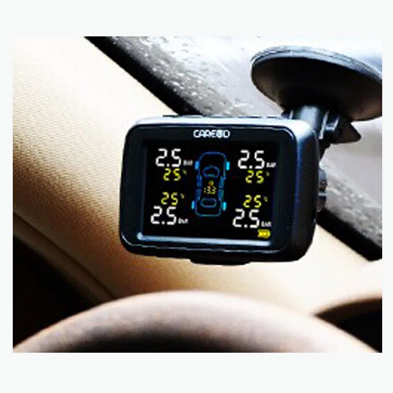 Купить жк система tpms, 4 внешних датчиков, контроля давления в шинах ...