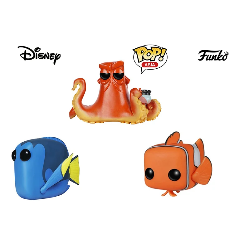 10CM Original Funko pop Finding Nemo Movie NEMO DORY HANK kids toys-in ...