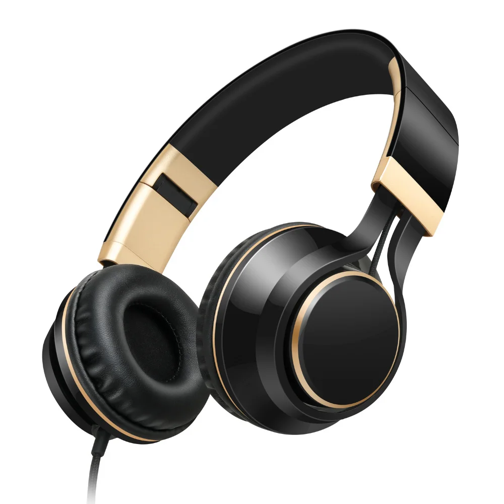 스테레오 핸즈프리 Headfone 투구 오디오 접이식 헤드셋 이어폰 헤드폰 마이크 컴퓨터 PC Aux 헤드 전화 세트 ...