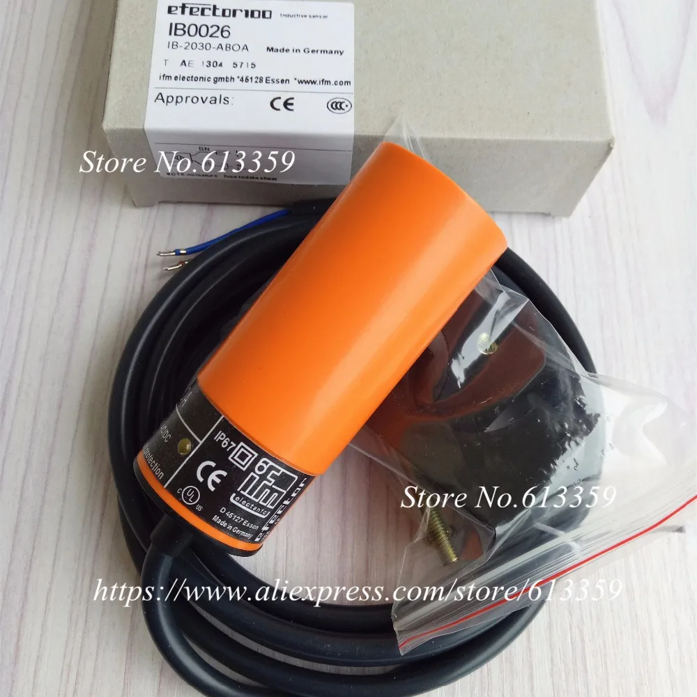 IB0026 New IFM Proximity Switch Inductive Sensors Sensing Range 30 mm AC/DC NO One Year Warranty ...