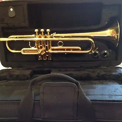Gold Plated Schilke B1 Bb Professional Trumpet|professional trumpet|bb ...