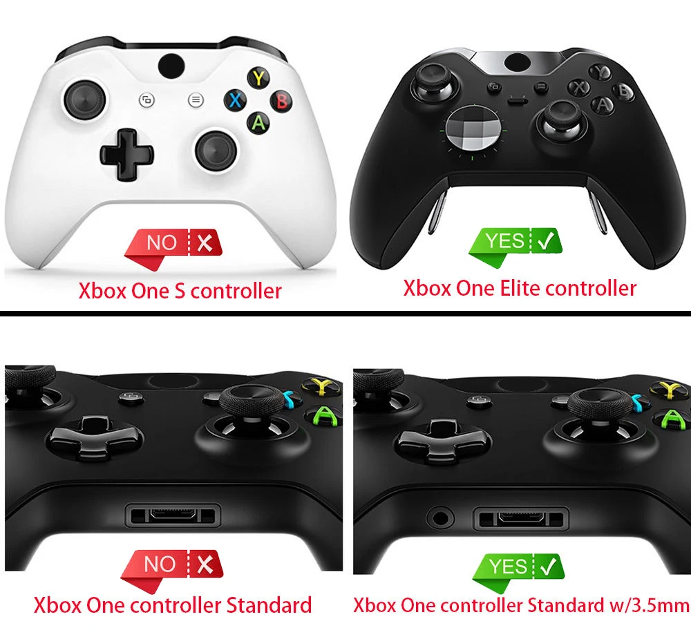 EXtremeRate Grun Full Set RT LB RB LB Dpad Tasten fur Xbox One 3 5mm 1697 fur Xbox Eine Elite 1698 Controller AliExpress