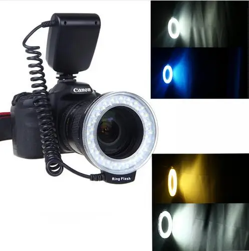 Rf-550d Rf 550d Macro 48 Pieces Led Ring Flash Light For Canon Nikon ...