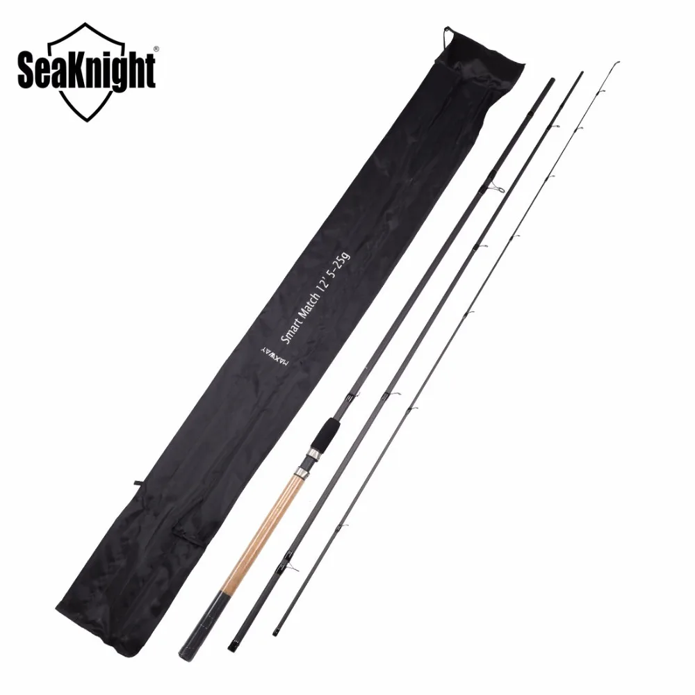 1PC SeaKnigt Carp Fishing Rod 3 Section 3.6M 3.9M 12FT 13FT Stream ...