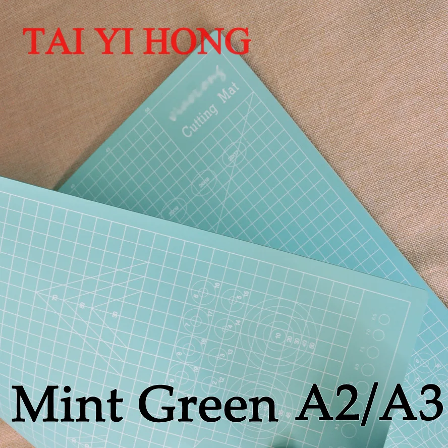 A2 Mint Green Pvc Cutting Mat Self Healing Cutting Mat Patchwork Tools ...
