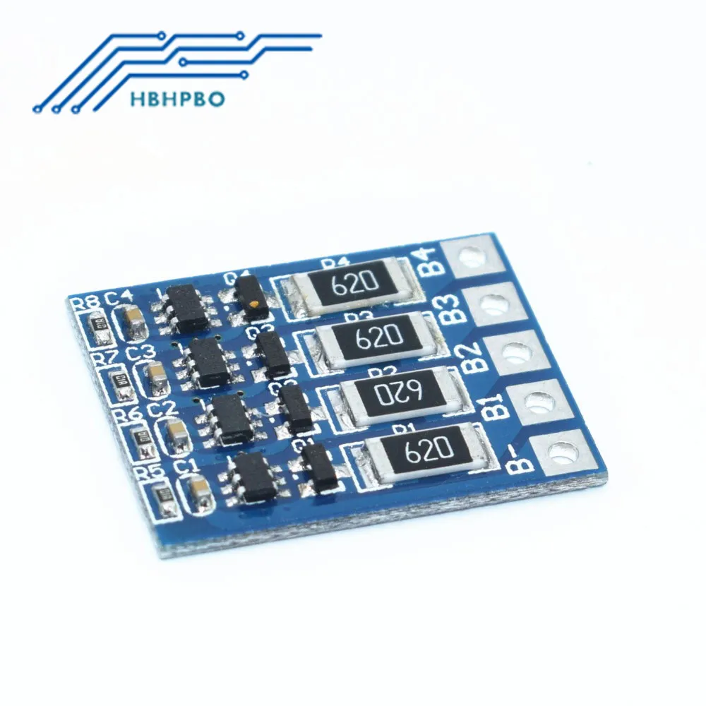 10PCS 4S 4.2V Li ion Balancer Board Li ion Balncing Bull Charge Battery ...