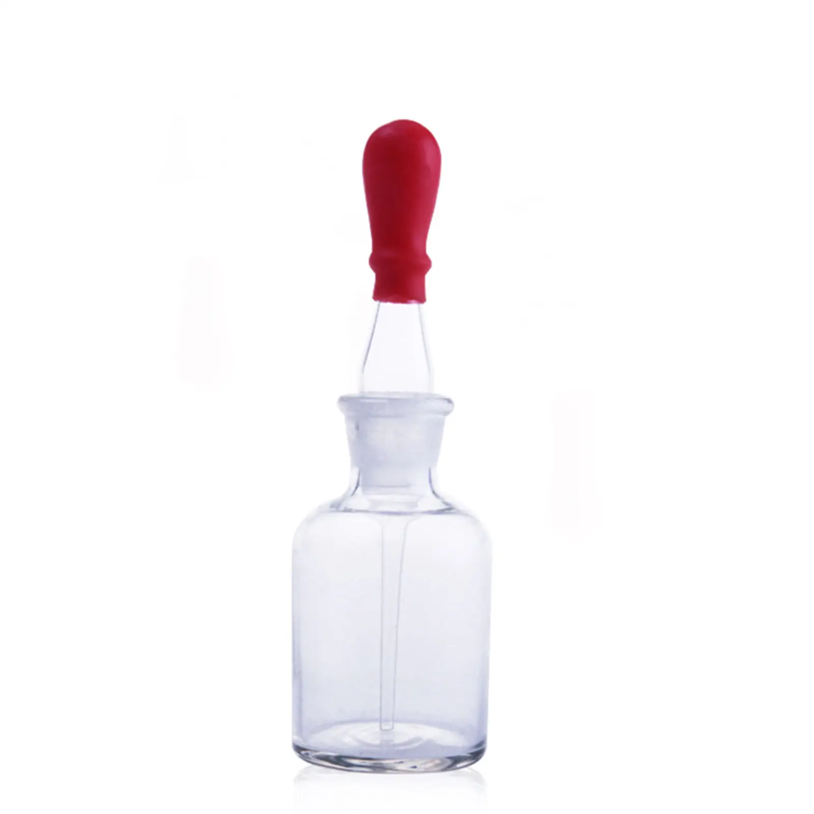 30ml Clear Glass Dropper Bottle Drop Reagent Vase Lab Chemical Glassware In Laboratory Bottle