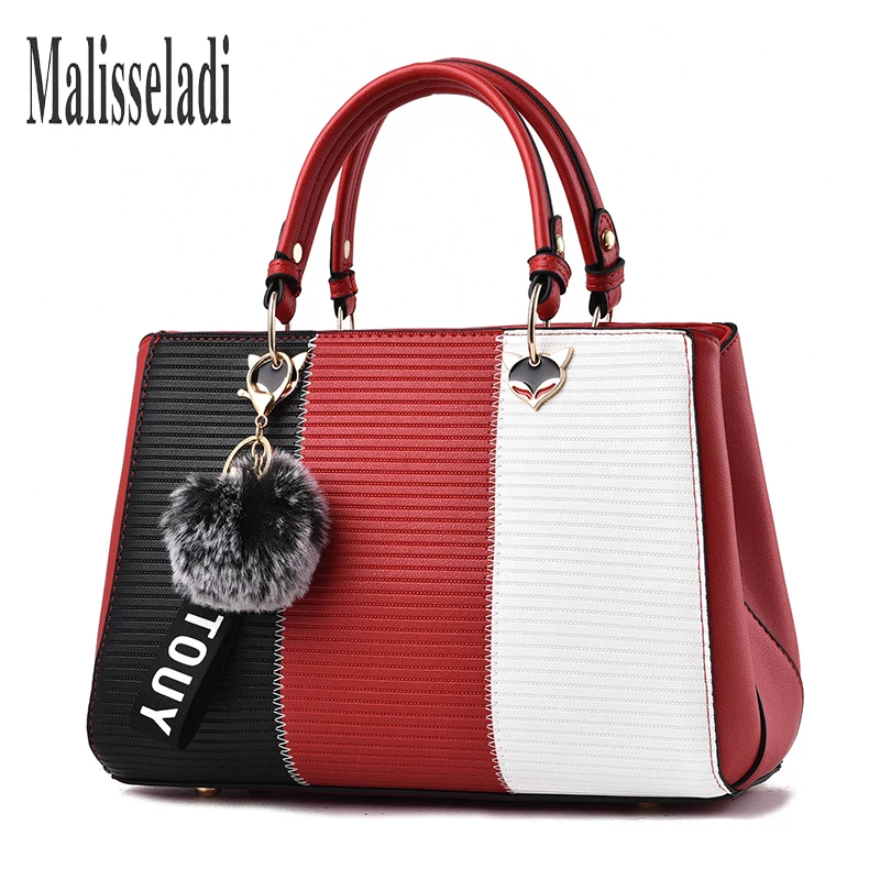 Pu leather Women Bags V letters Designer Luxury Handbags Famous Brand ...