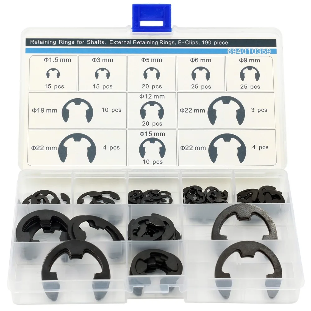 Free Shipping Opening Block / Kits / 150 + Box/opening Snap Ring E Type ...