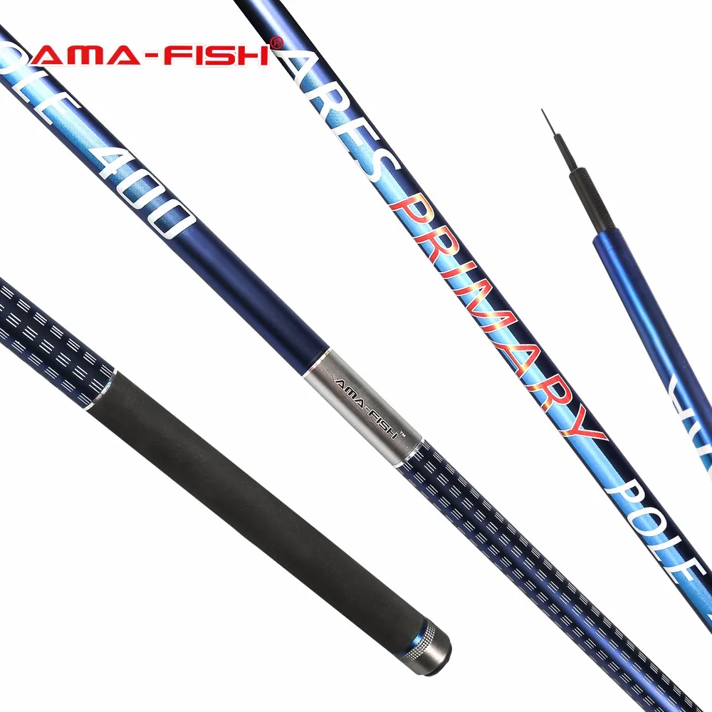 Ama-fish Ares Im6 Primary Pole Telescopic Fishing Rod 4m Carbon Fiber ...