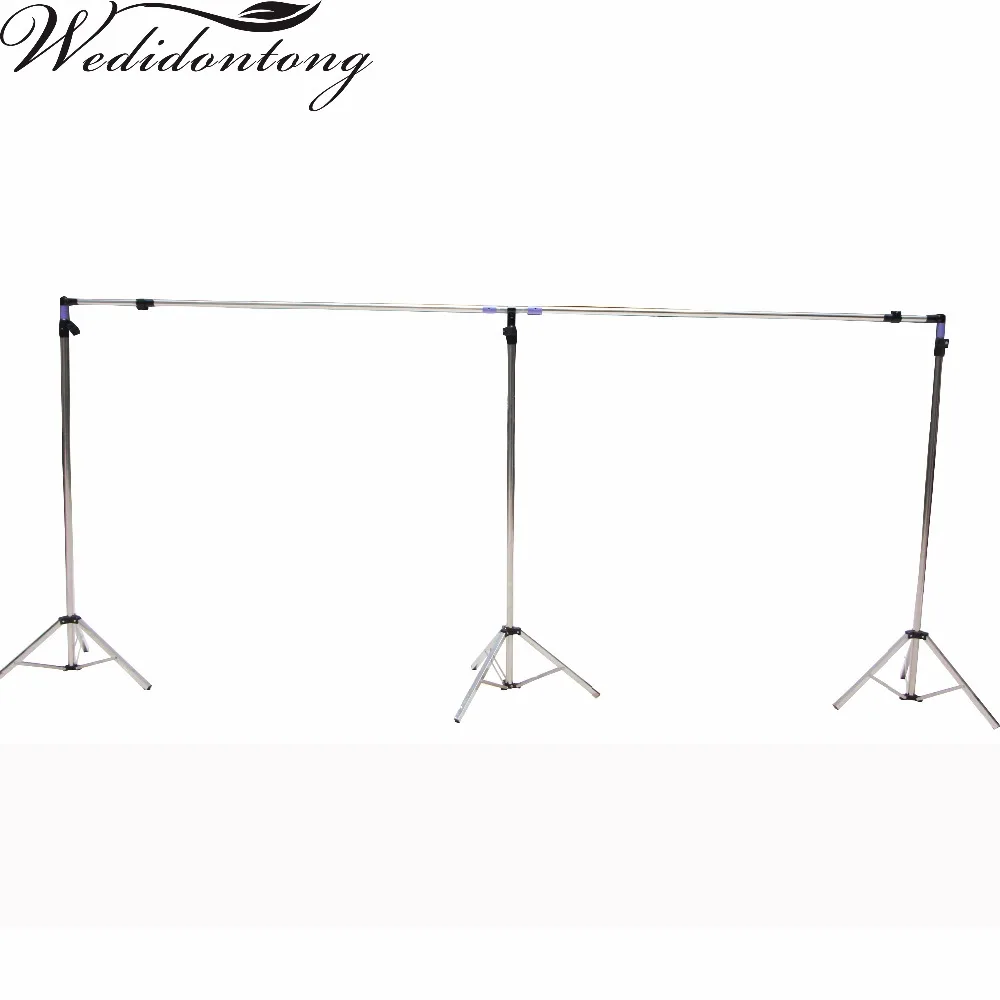 Wedding Backdrop Stand Metal Frame Adjustable Pipe Drape Backdrop Frame ...