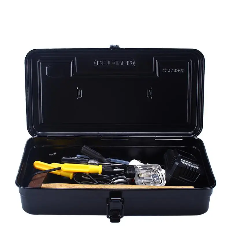 New Iron Metal Hand Toolbox Power Tools Storage Box Multi - Purpose ...