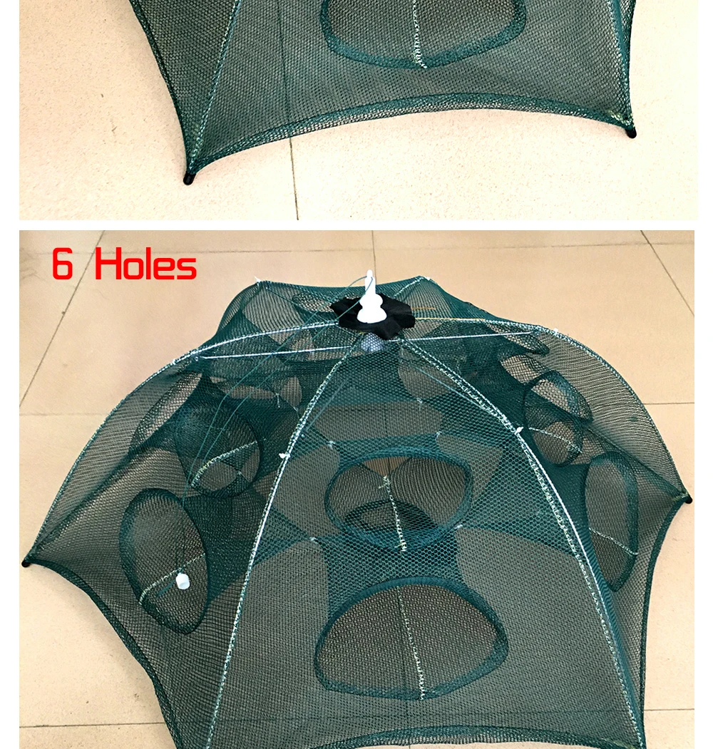 New Best Hot Selling Strengthened 4-20 Holes Automatic Fishing Net ...