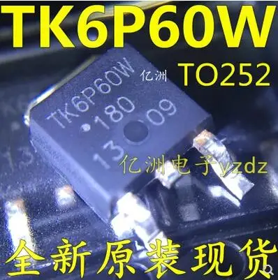 100% nuevo 10 Uds TK6P60W TK6P60V TO252|Accesorios y piezas de ...