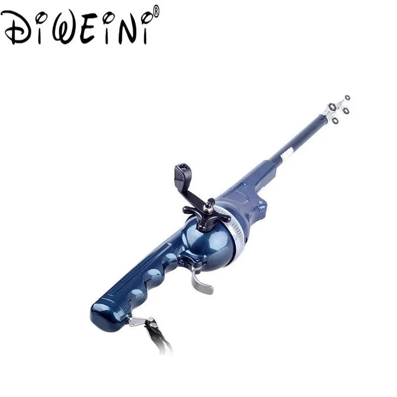 Telescopic Stainless Steel Rods Portable Folding Fishing Rods with Reel ...