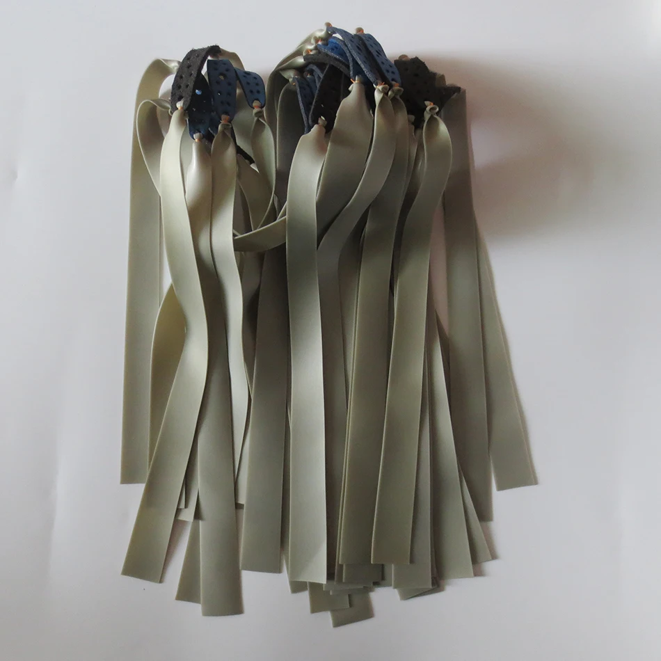 10pieces A Lot Sling Rubber Band Grey Color Slingshot Latex Rubber Used ...