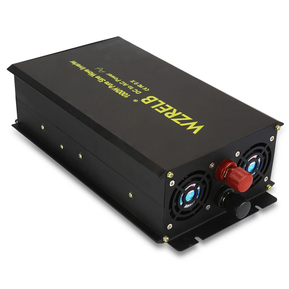1000w Car Power Inverter 12v 220v Pure Sine Wave Solar Inverter ...