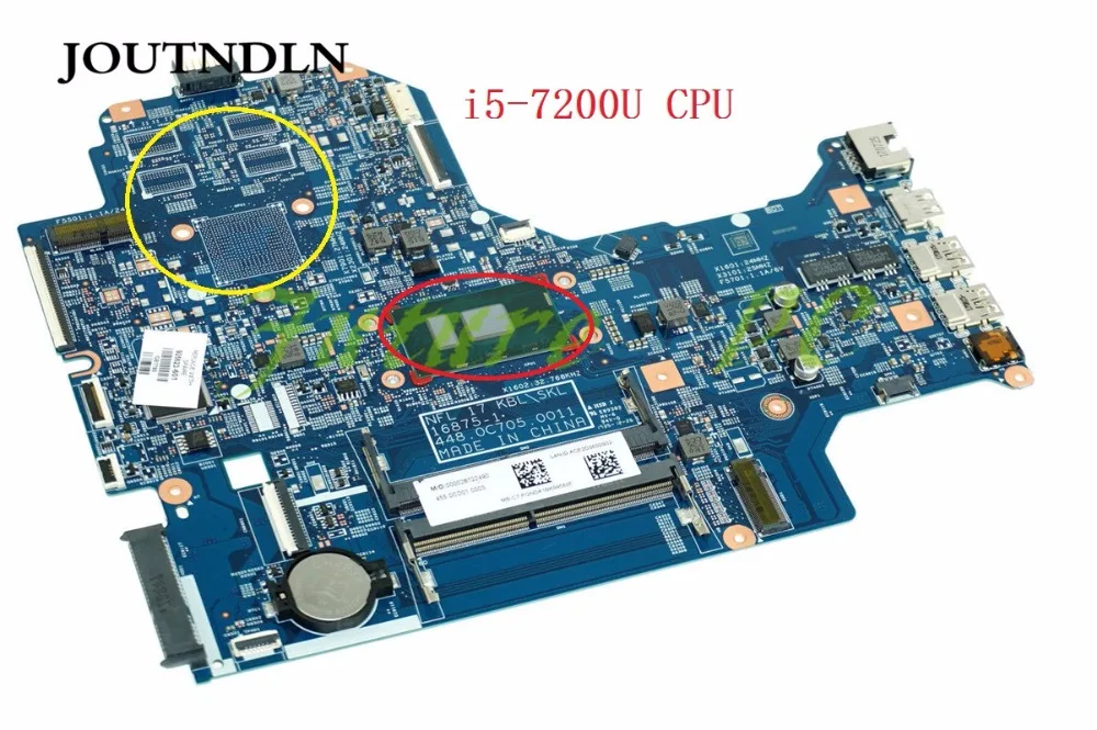 Joutndln For Hp 17-b 17-bs 17-bs025cy Laptop Motherboard 925624-601 001 ...