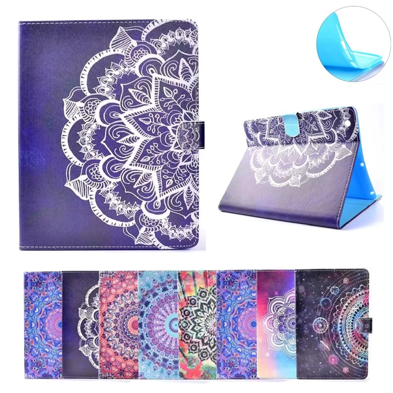Tablet Case for ipad 2 3 for ipad 4 Brilliant Painting Smart PU Leather ...