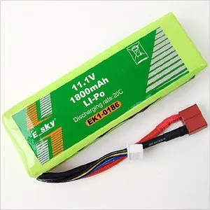EK1 0186 000178 ESKY Belt CP V2 Lipo Battery 11.1V 1800mah 20C + Free ...