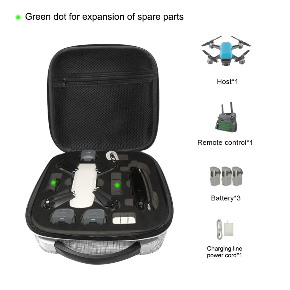 DJI Spark Drone Boxs Case DJI Portable Storage Case Carrying Case ... DJI Spark Drone Boxs Case DJI Portable Storage Case Carrying Case ...