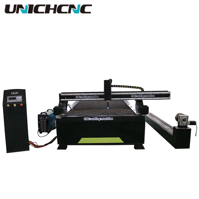 Cortadora de plasma de tubo de acero UNICHCNC cnc/máquina de plasma cnc ...