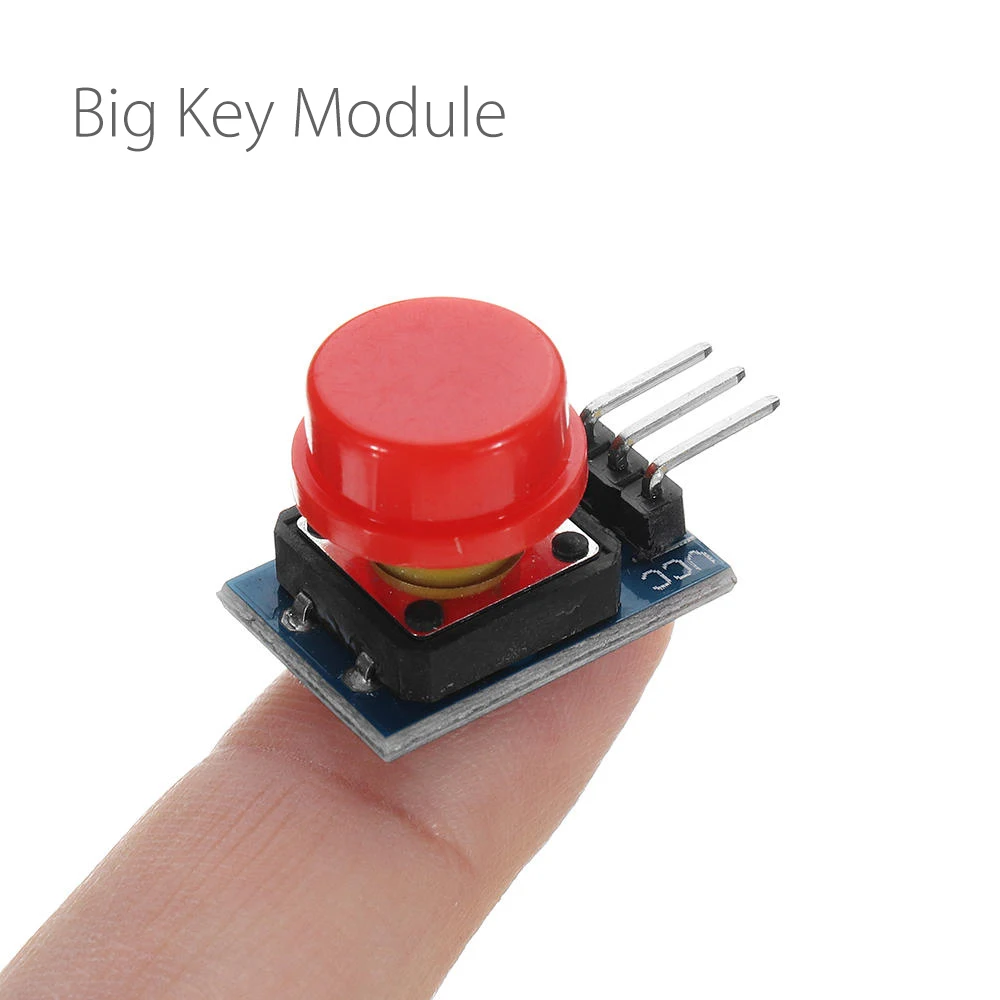 Big Key Module Push Button Switch Module With Hat High Level Output In