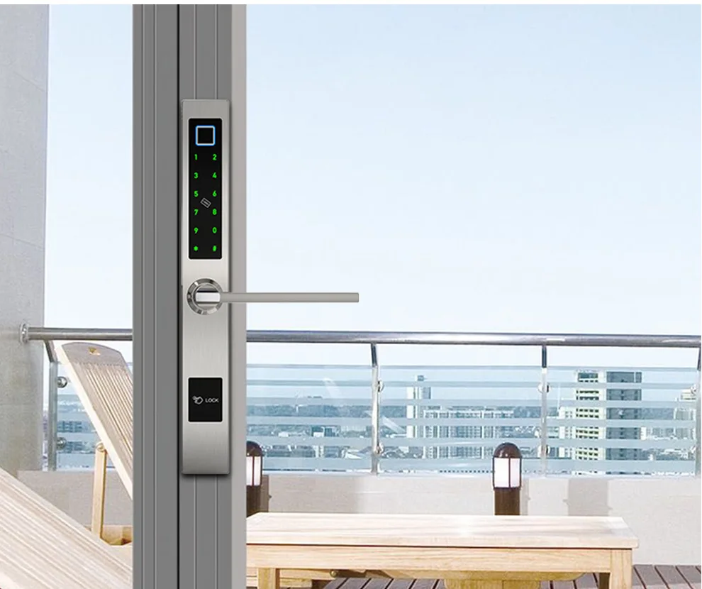 "Michiko" - Smart Bio-metric Fingerprint Lock for Sliding Door, WiFi ...