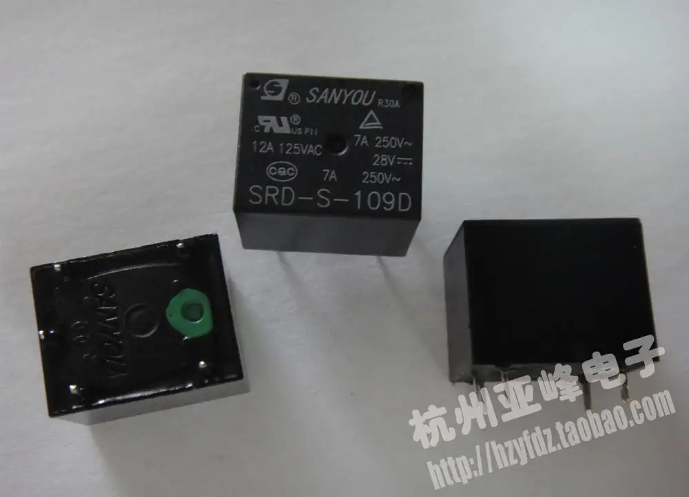 Relay SRD S 109D 9V 5 feet a conversion T73 JQC 3FF 9VDC 1ZS|relay 100a ...
