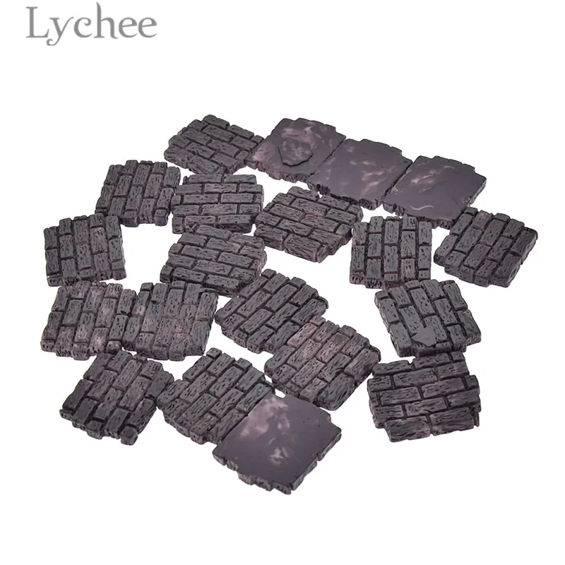 Lychee-Leven-20Pcs-30Pcs-Muur-Baksteen-Miniatuur-Mini-Bakstenen-Tuin ...