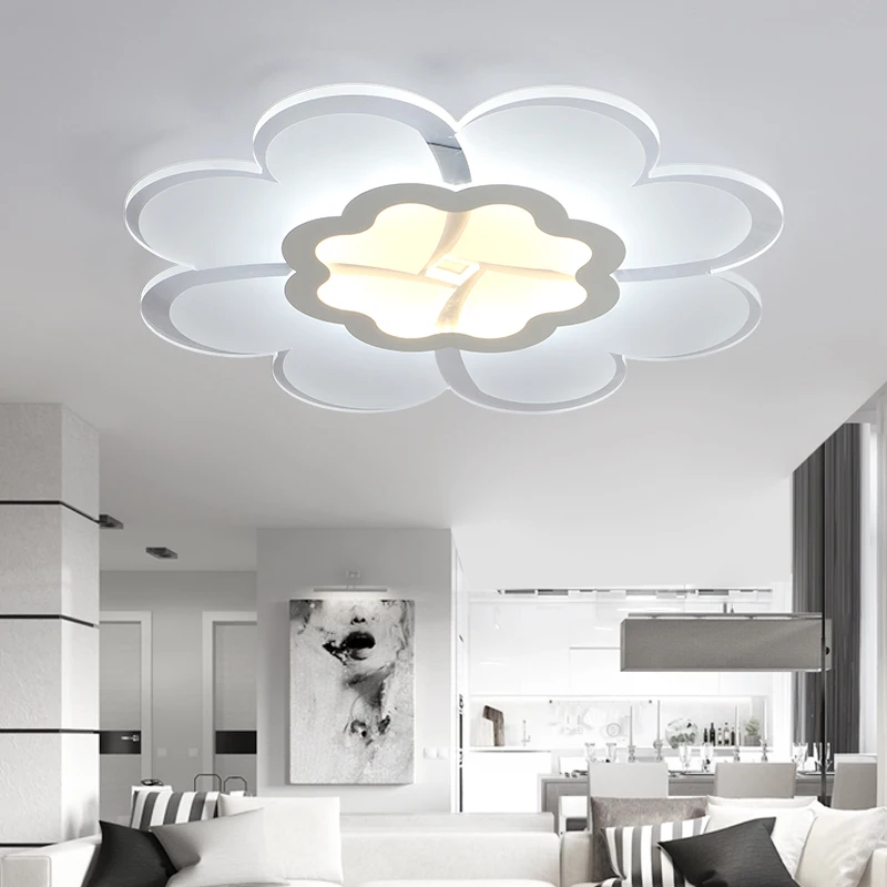 dimmable led ultra thin lumini plafon for living room bedroom dining ...