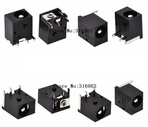 20PCS/LOT DC 044 DC Power Jack Socket dc connector Adapter interface 044 DC044 5.5*2.1mm Supply ...
