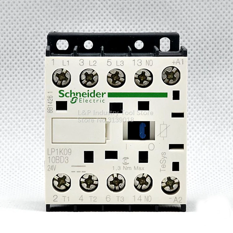 New-Original-Schneider-Electric-LP1K0910BD3-Contactor-1NO-DC24V-9A-Coil ...