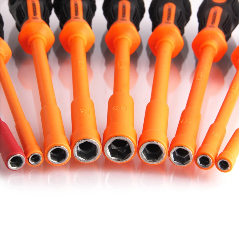 PENGGONG 1000V Hex Insulated Screwdriver Set High Voltage Socket ...