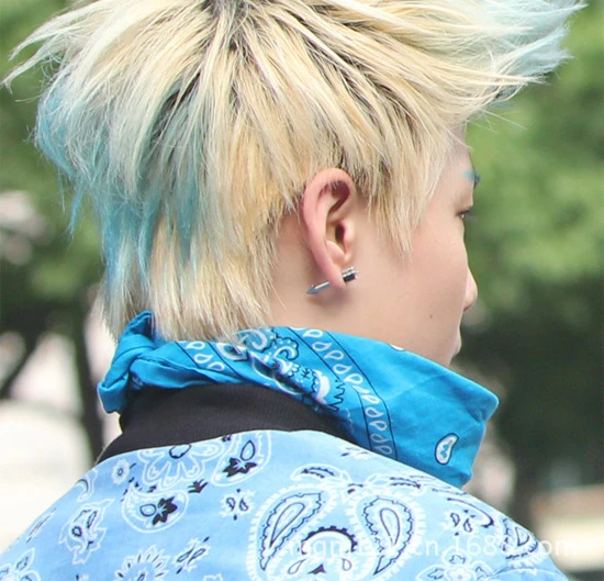 Zelo Dark Blue Hair