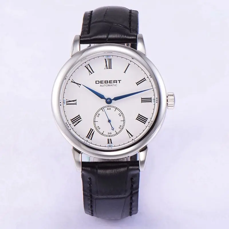 Debert 40mm Automatic Mechanical Wristwatches for Men Sapphire Crystal ...