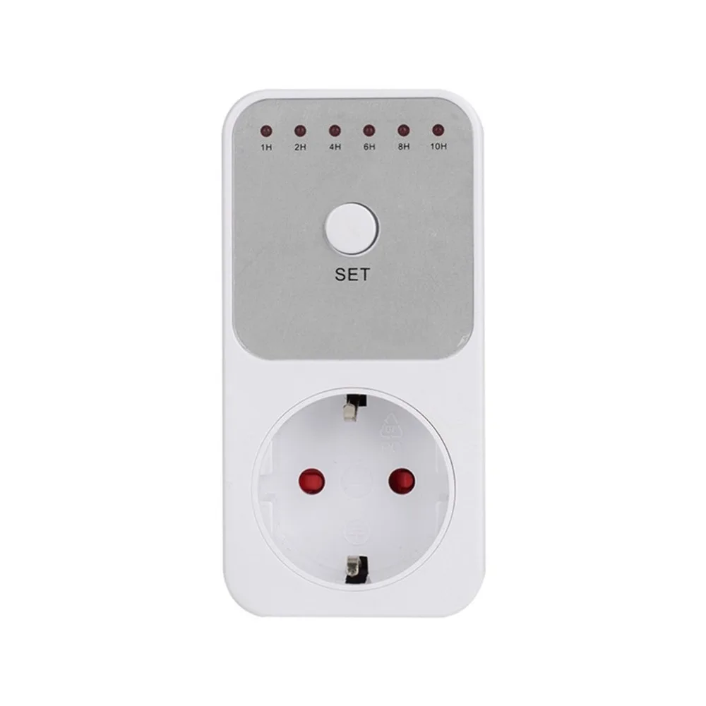 Mini LED 120V 15A 1h 10h Countdown Timer Switch Socket Outlet Plug in ...