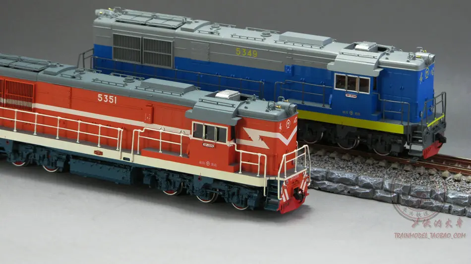 Cool model train full copper DF7C model N27 produced handmade ...