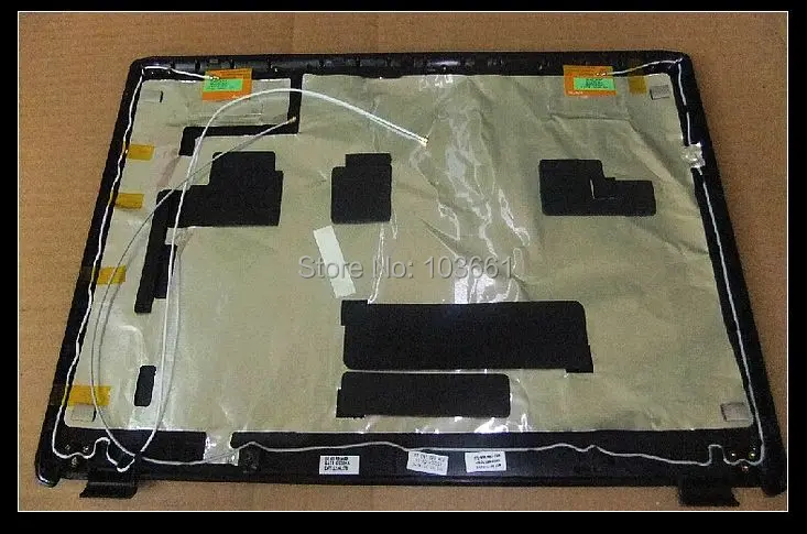 original new black back cover For Samsung R458 R453 R466 P459 R403 p461 ...