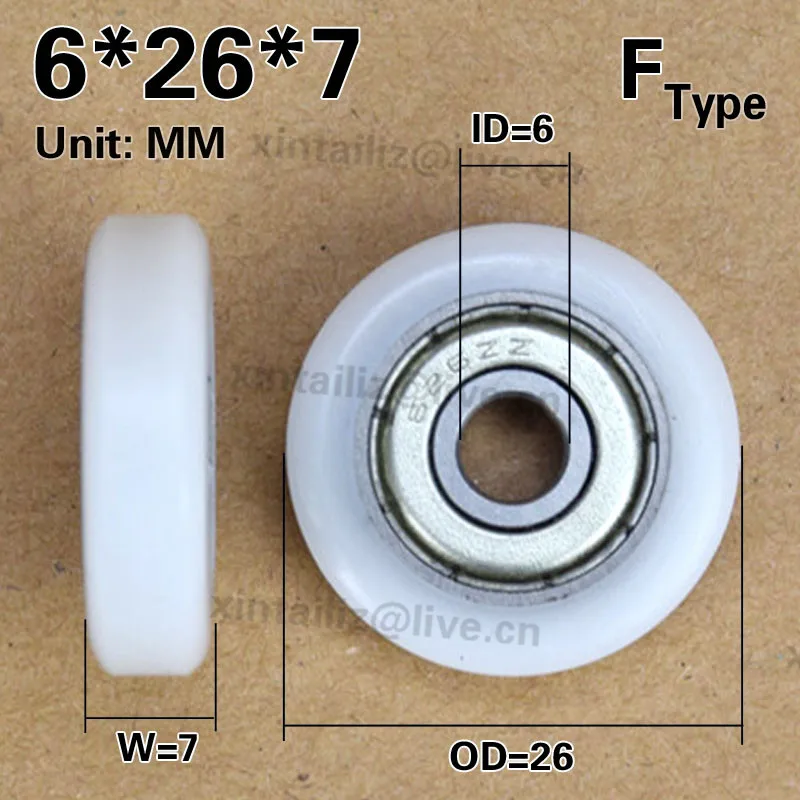 [F0626 7]Free shipping 10PCS high quality low noise chrome steel ball ...