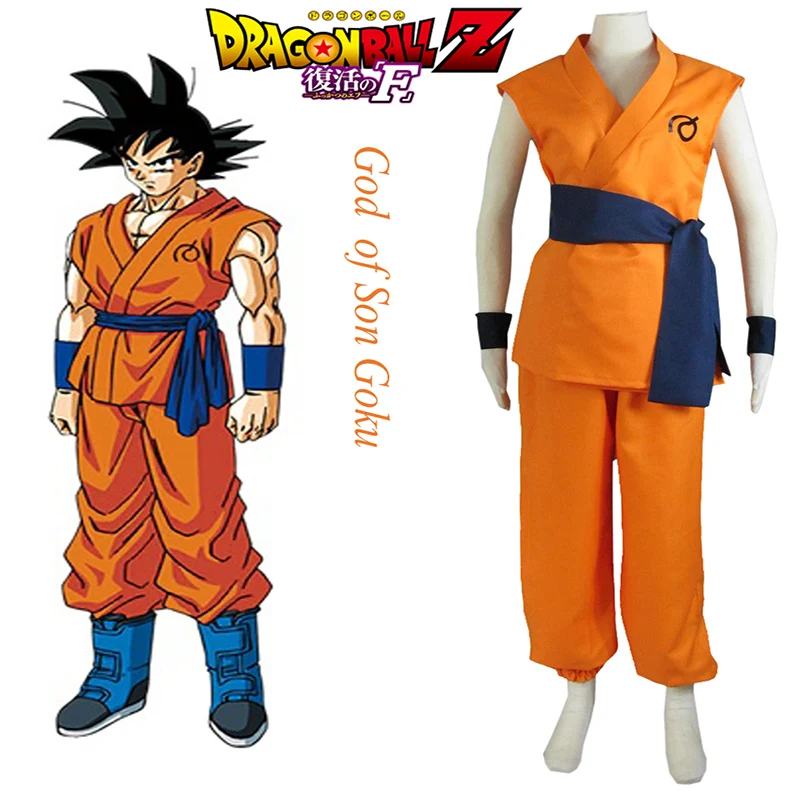 Anime Dragon Ball Z GoKu Cosplay Conjunto Traje ropa de Fiesta de Lujo ...