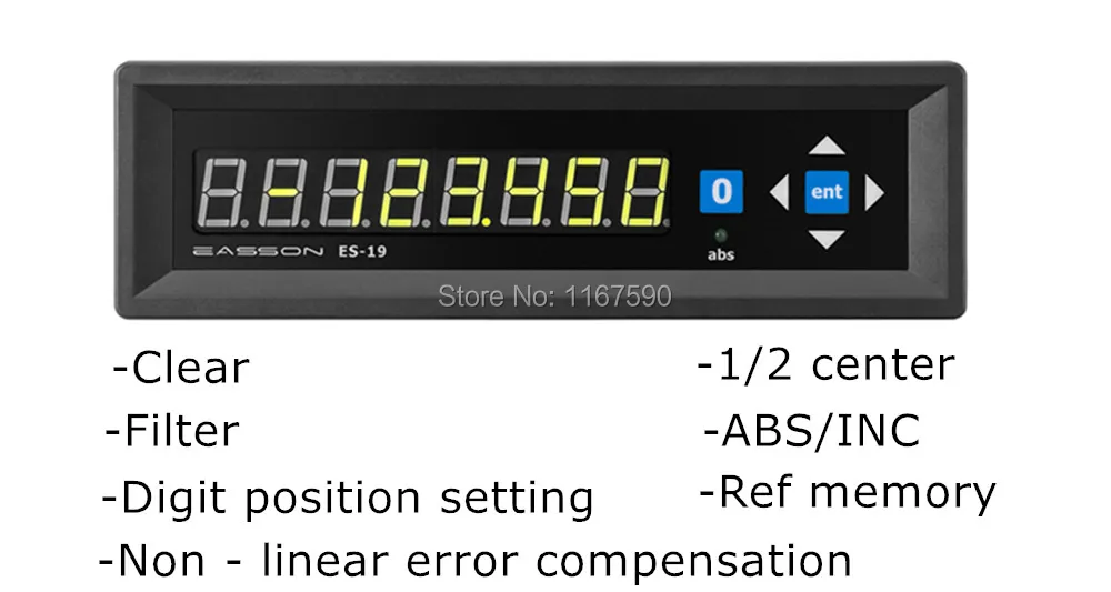Easson digital readout ES 19 single axis display one axis digital ...